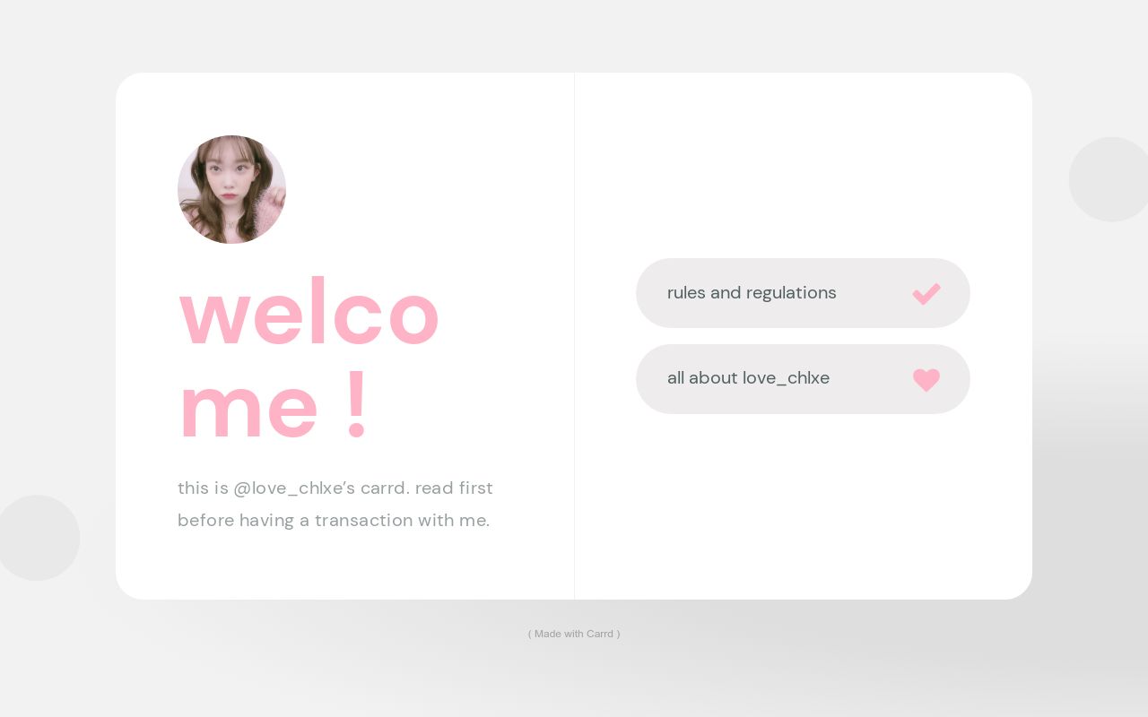 love_chlxe’s carrd